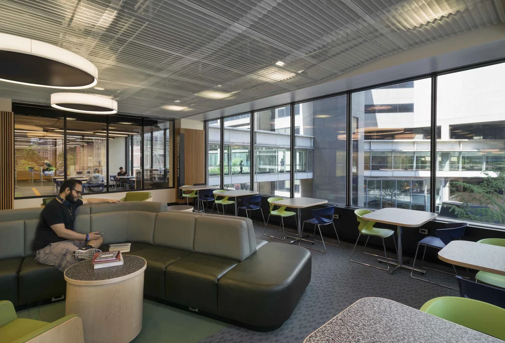 Cooperman Library; phase I, third floor renovations — cw/a