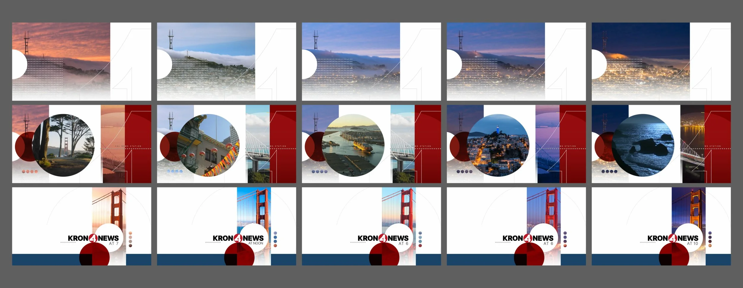 observed. • Completing the Circle for KRON 4 TV • motion graphic design ...