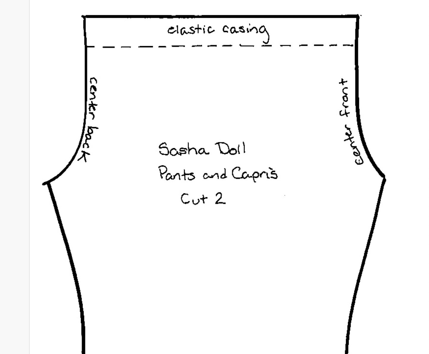 Hopw to sew doll pants — Phoebe&Egg