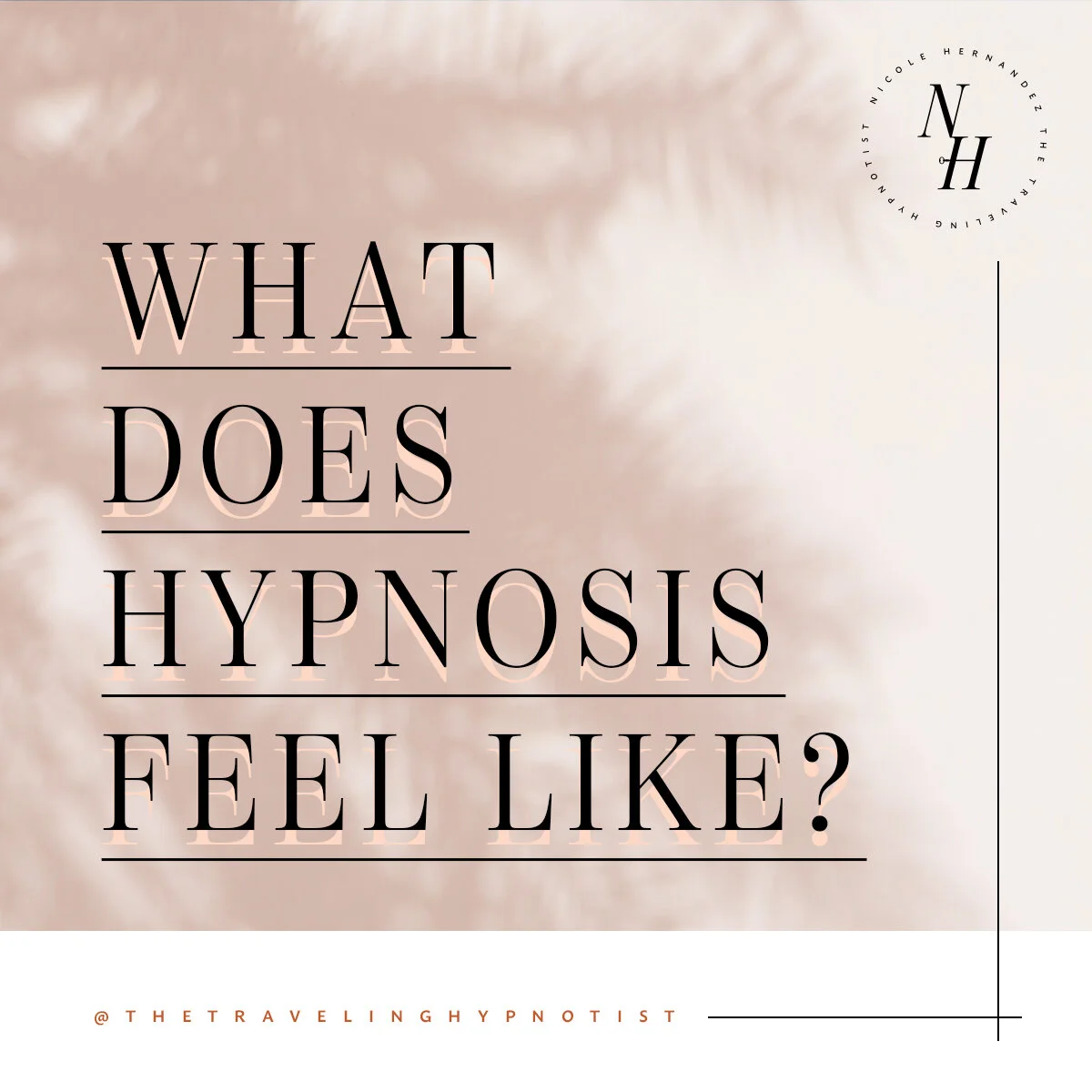 Can Hypnosis Help You Make A Career Change? — Nicole Hernandez - Top ...