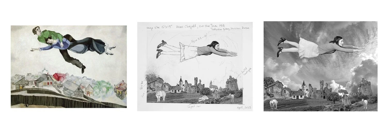 Les photomontages de Cornelia Hediger en hommage à la figuration — L ...