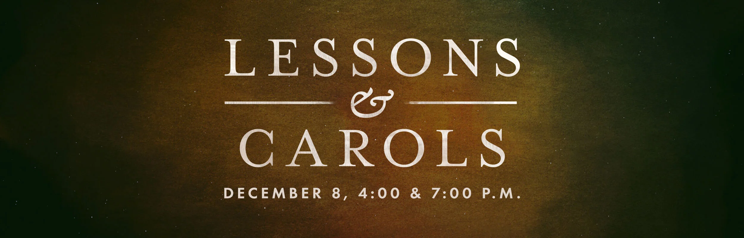 Lessons & Carols: Gathering Together to Sing the Advent Story — Third ...