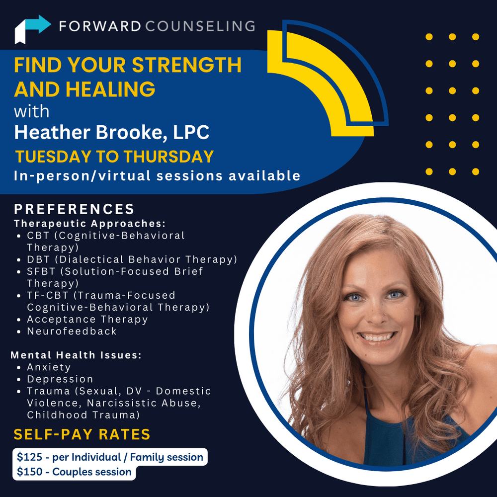 Q and A with Heather Brooke, LPC — Forward Counseling of the Mid South