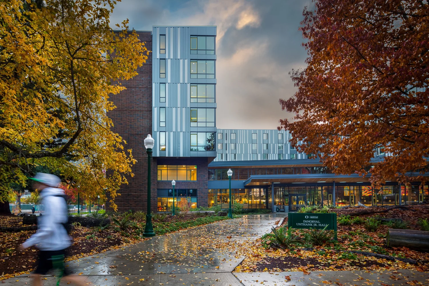 UO DeNorval Unthank Jr. Hall — ROWELL BROKAW