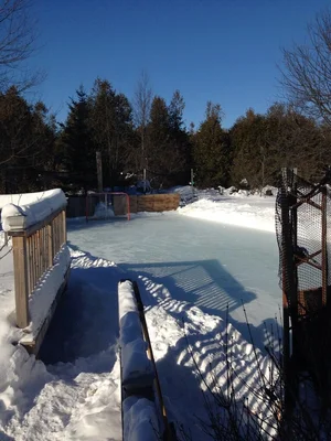 Here's Pictures Of Backyard Rinks In Peterborough & Area — PtboCanada