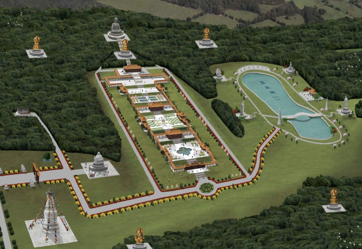 Here Are Photos Of A $80 Million Cham Shan Buddhist Temple Being ...