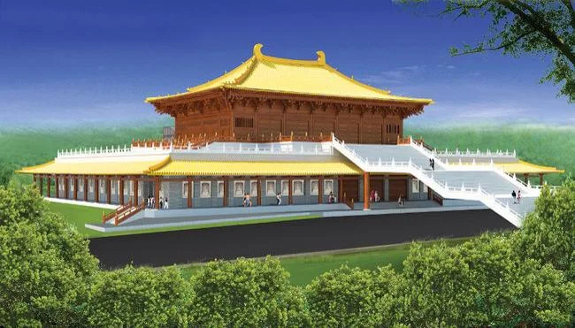 Here Are Photos Of A $80 Million Cham Shan Buddhist Temple Being Constructed Near Peterborough ...