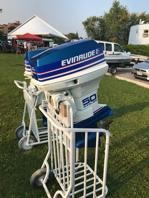 Blast From The Past: Old Boat Motors Designed At Outboard Marine On ...