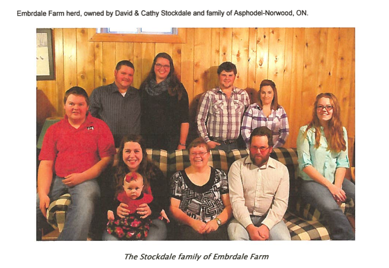 Stockdale Family Wins 2017 Farm Family Of The Year — PtboCanada
