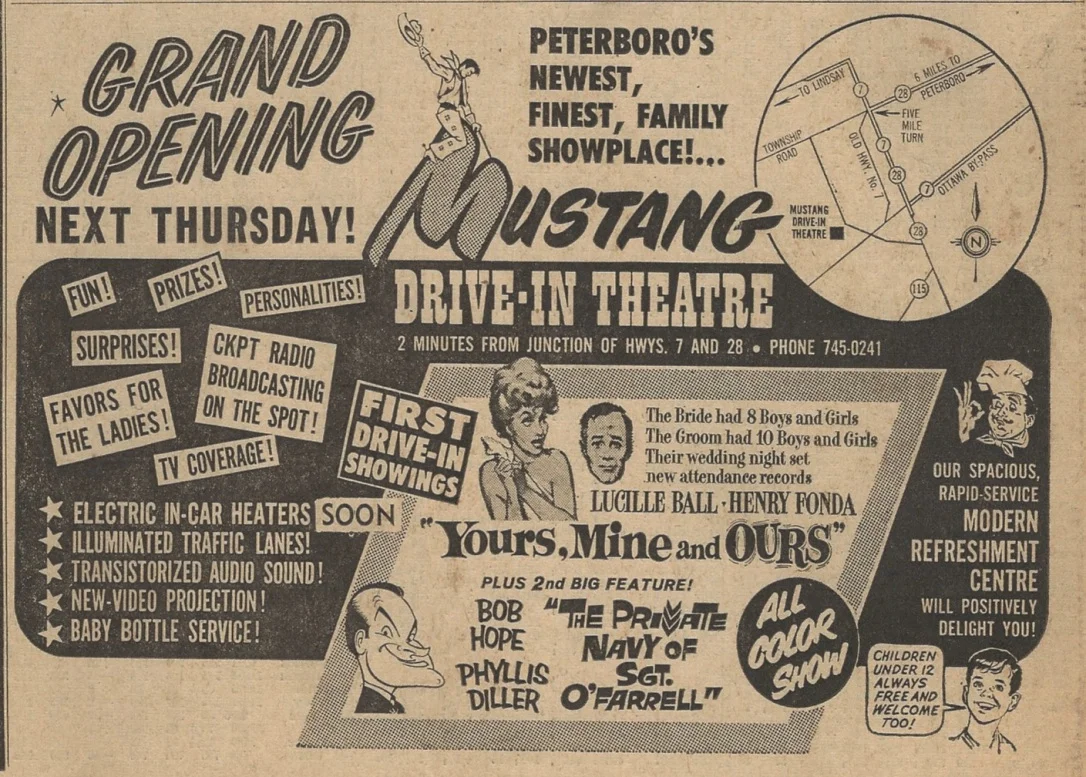 50 Years Ago This Month The Old Mustang Drive-In Opened, This Is A ...