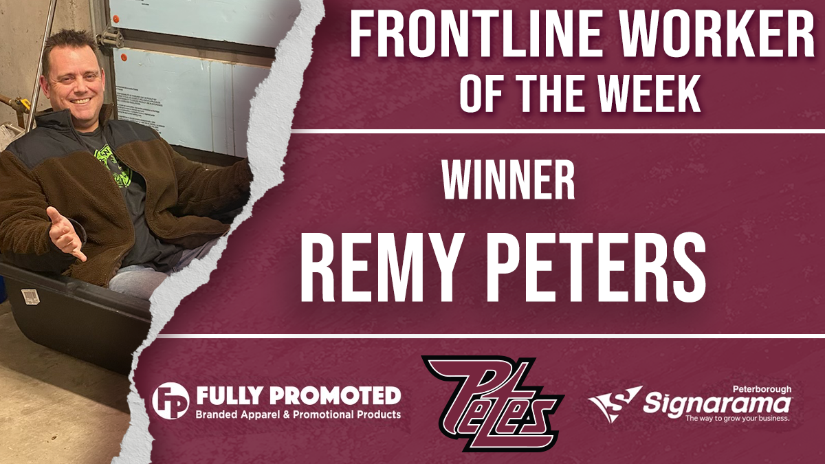 Remy Peters Becomes the Final Petes Frontline Worker of the Week ...