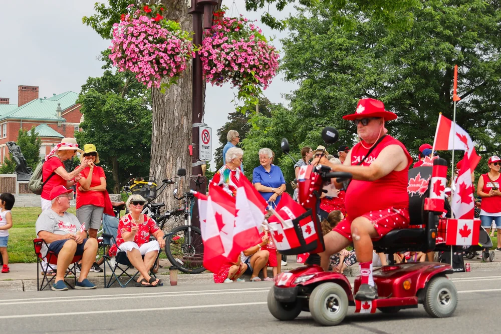 Canada Day Parade Marches Through Downtown Peterborough On Nation's ...