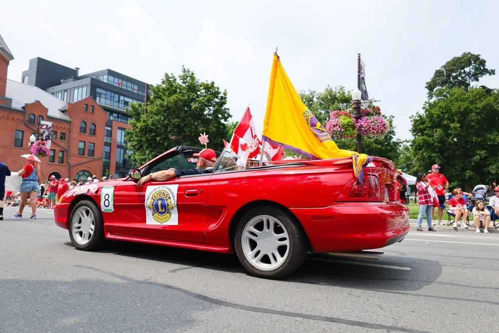 Canada Day Parade Marches Through Downtown Peterborough On Nation's ...