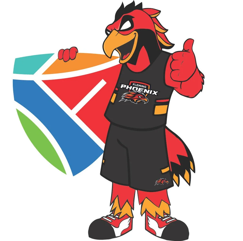 'Fleming Phoenix' Unveiled As New Mascot For Fleming College — PtboCanada