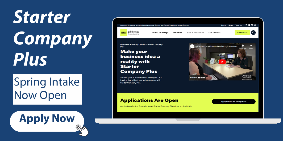 Spring Intake Applications Open For Starter Company Plus Program ...