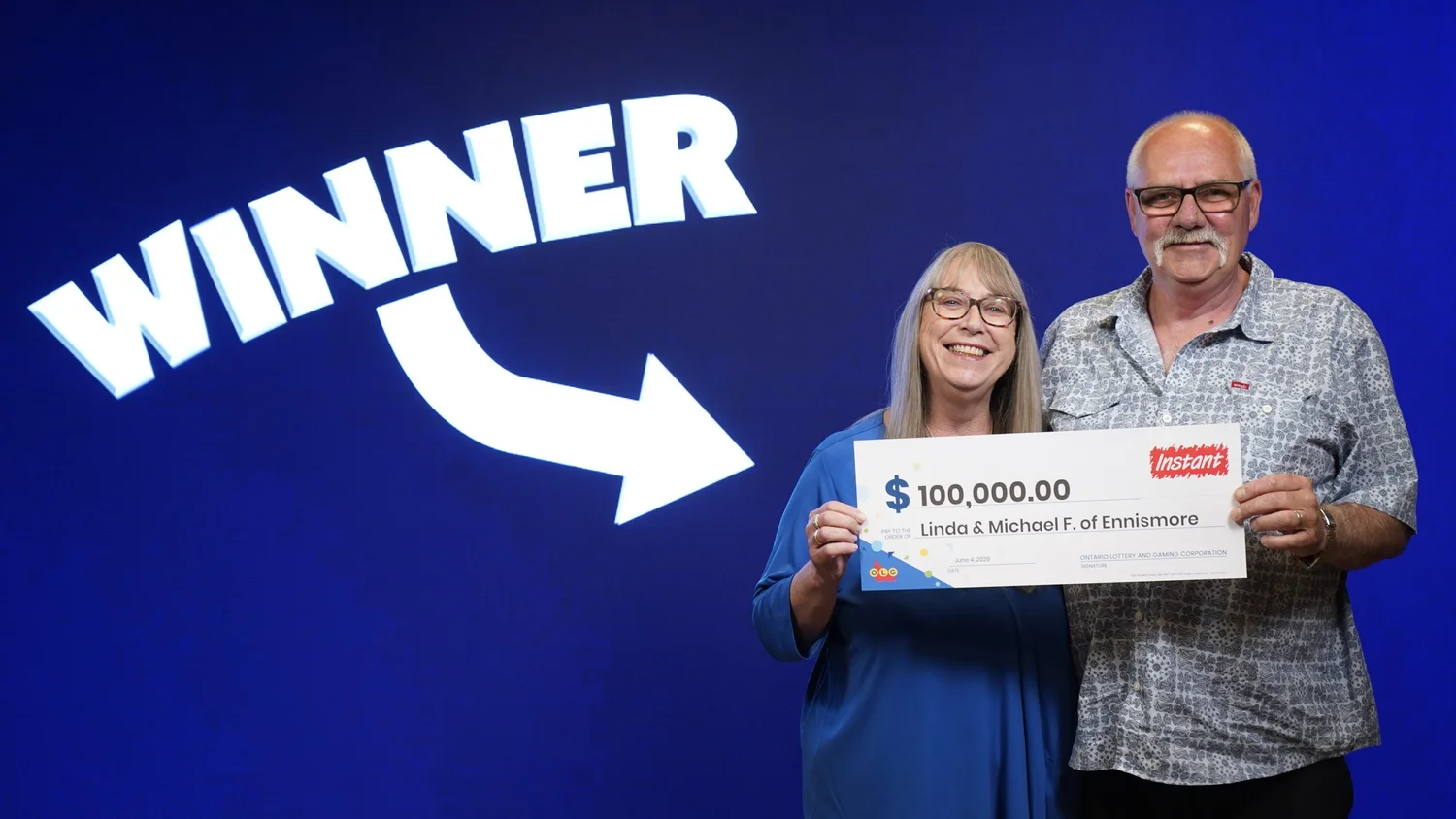 Ennismore Couple Win $100,000 Off Scratch Ticket — PtboCanada