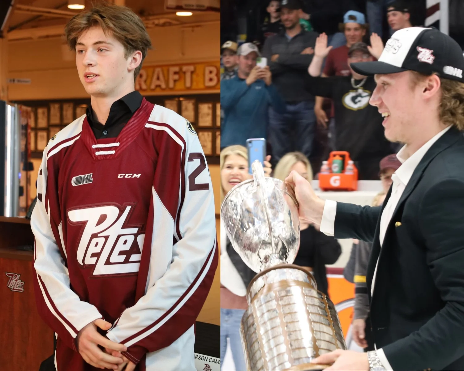 Peterborough Petes' Owen Beck and Carson Cameron Participate In Hockey ...