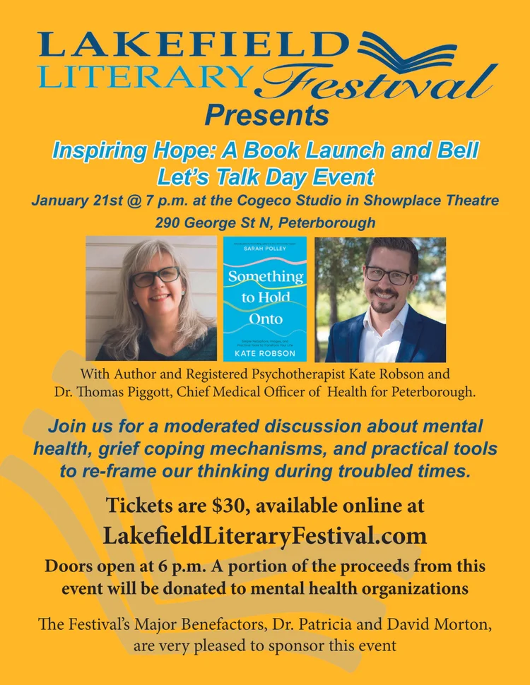 Lakefield Literary Festival Presents Book Launch and Bell Let’s Talk ...