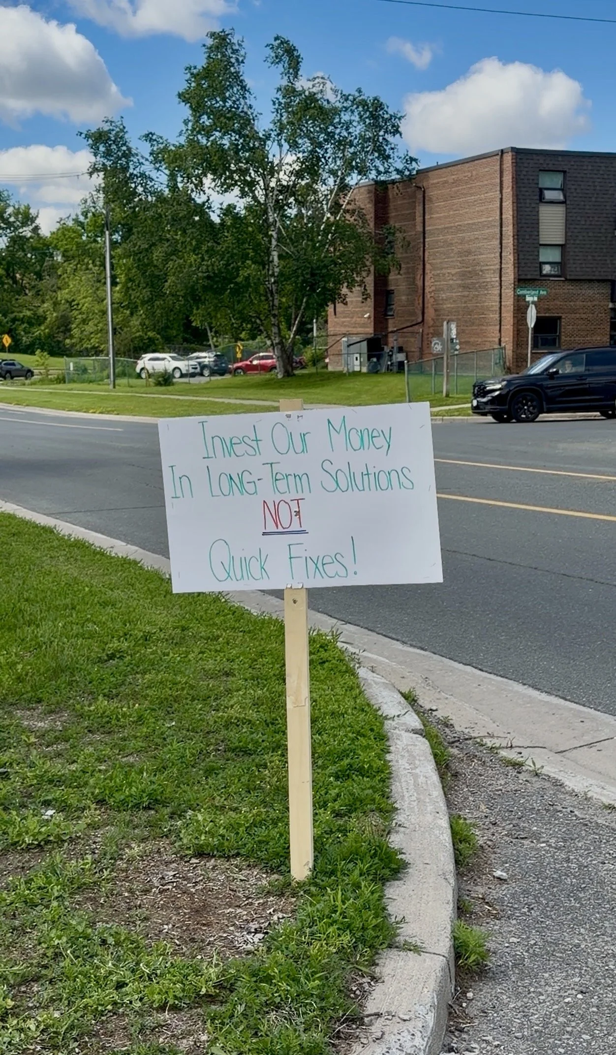 A Community United Around One Message: Right Support, Wrong Location ...