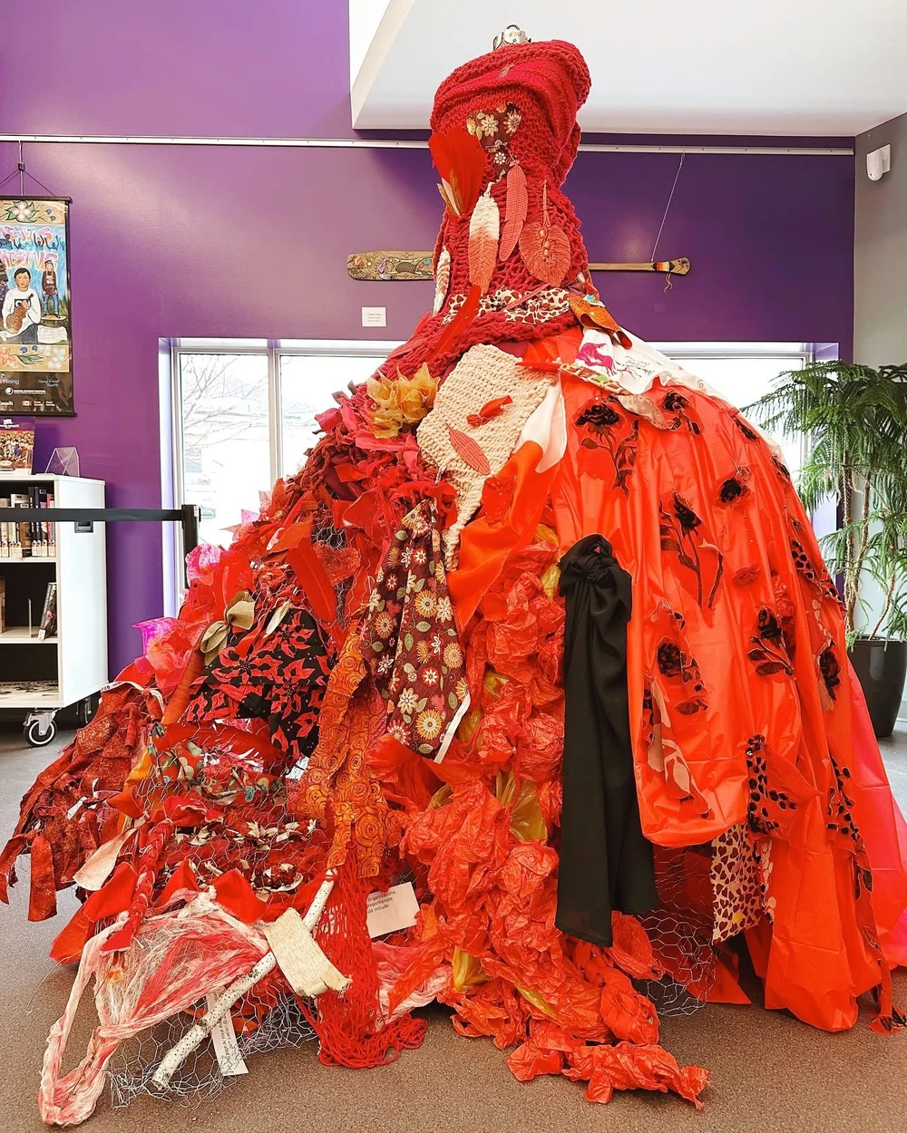 Red Dress Art Installation Leads To Residency In France For ...