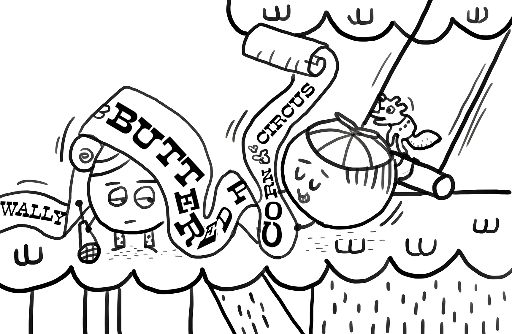 The Nuts: Sing and Dance In Your Polka Dot Pants — Scott Magoon