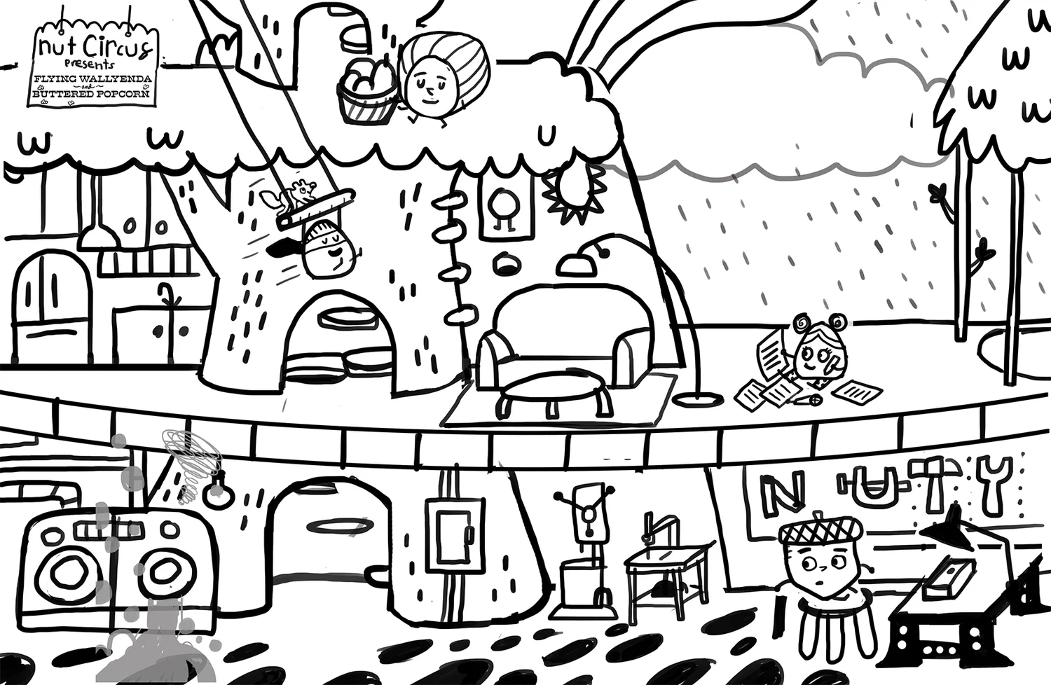 The Nuts: Sing and Dance In Your Polka Dot Pants — Scott Magoon