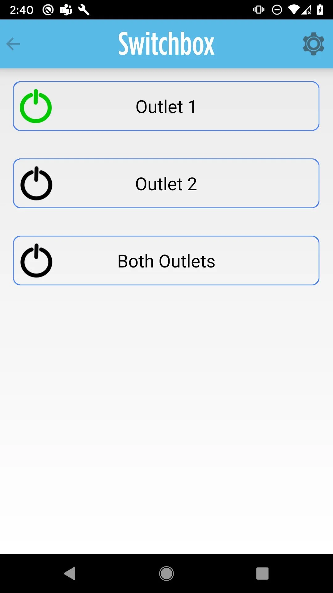 Android App — SwitchBox