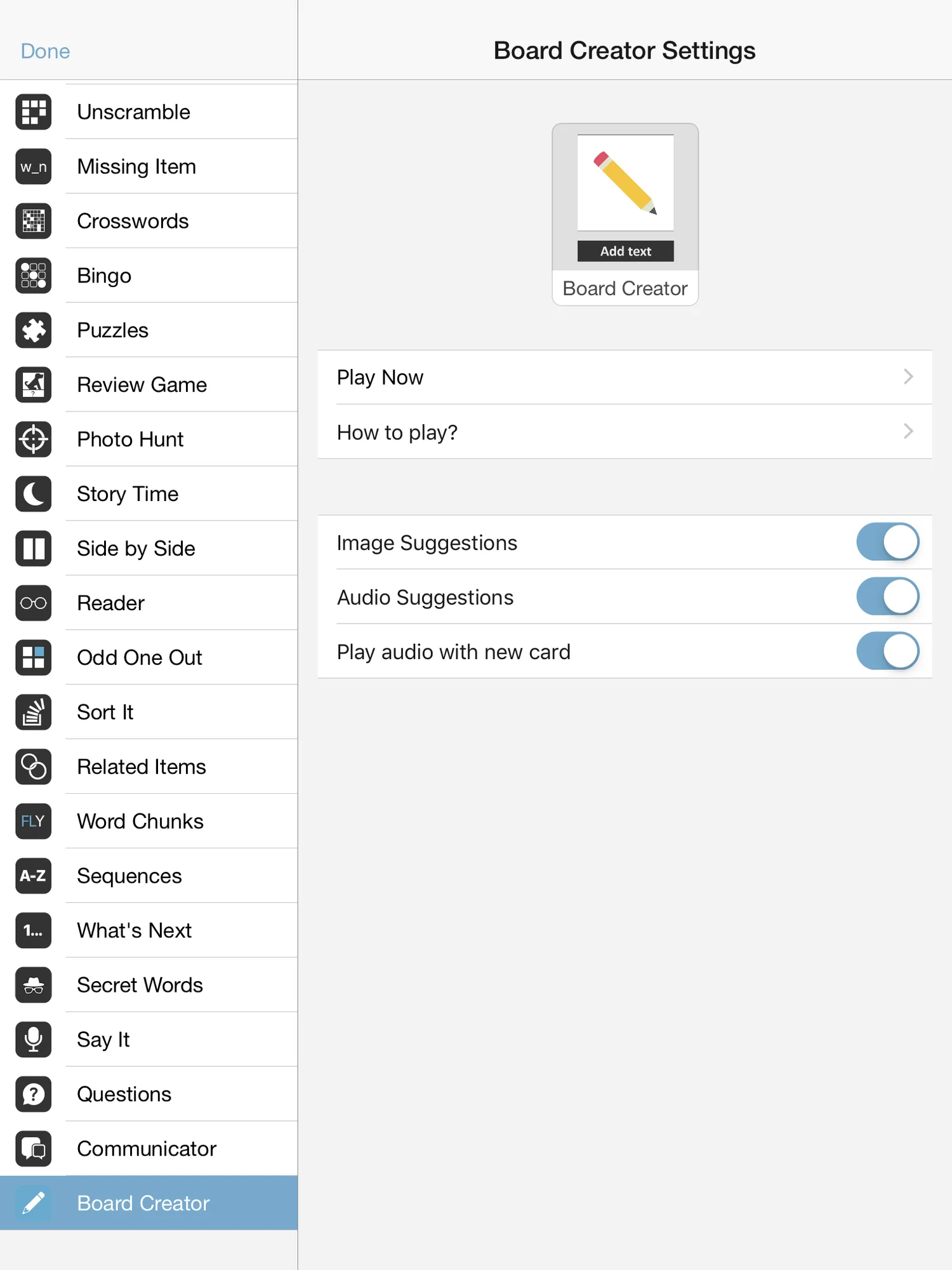 Board Creator — Bitsboard | Flashcards & Mini-Games for Personalized ...