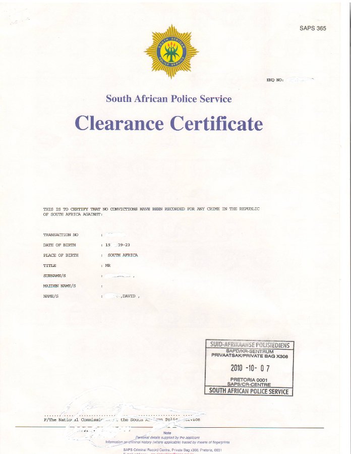 Police Clearance Certificates Easiest Way To Get Your Copy In SA Police Clearance Certificates Easiest Way To Get Your Copy In SA