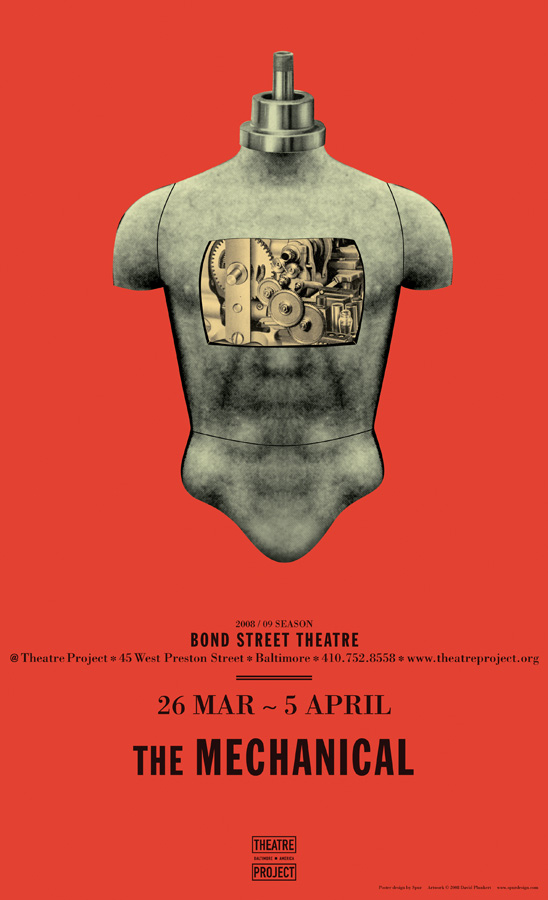 Theatre Project Posters 2008-09 Season — Spur Design