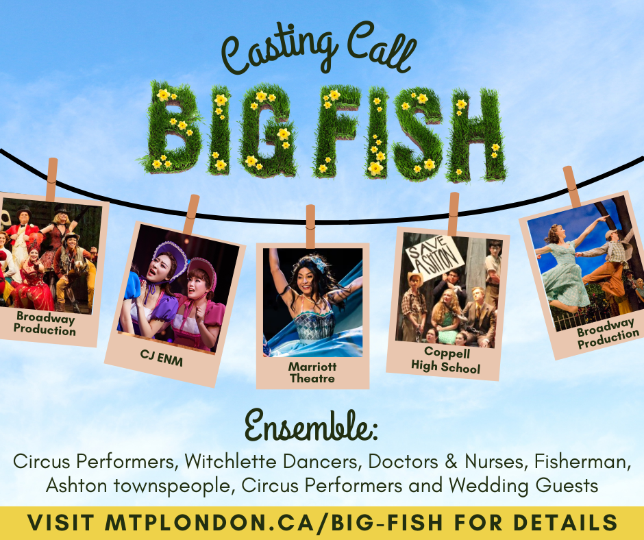Big Fish — Musical Theatre Productions | London, Ontario