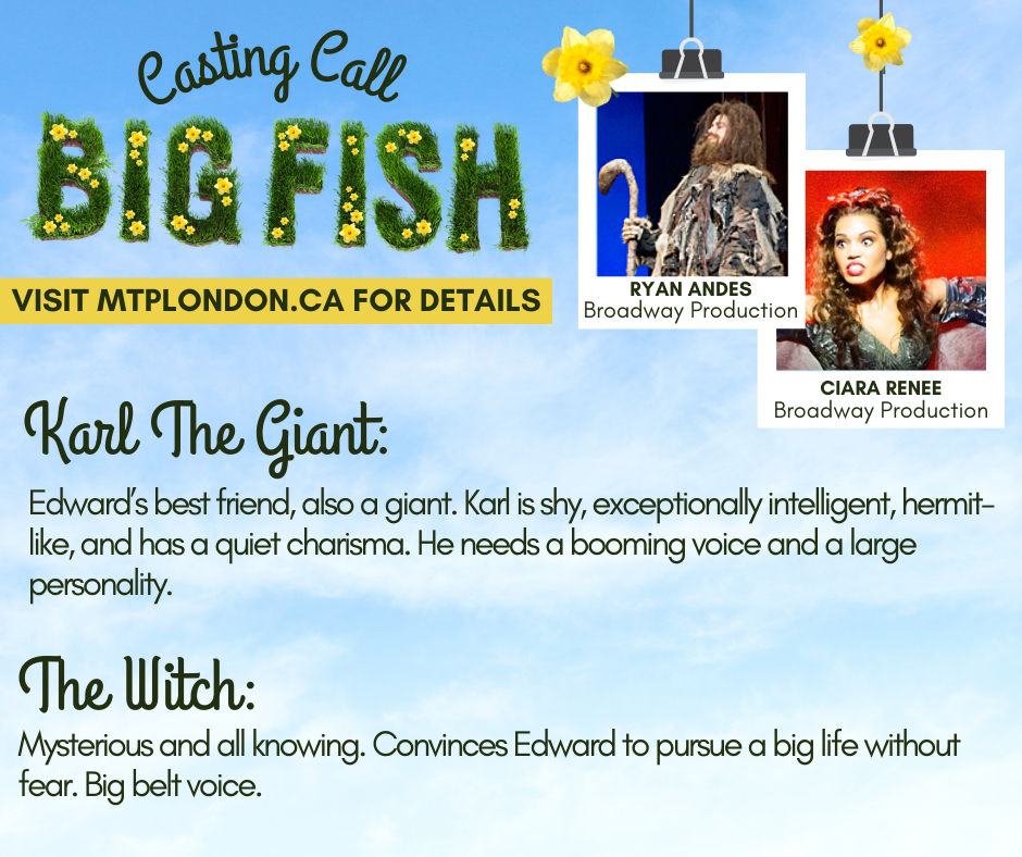Big Fish — Musical Theatre Productions | London, Ontario