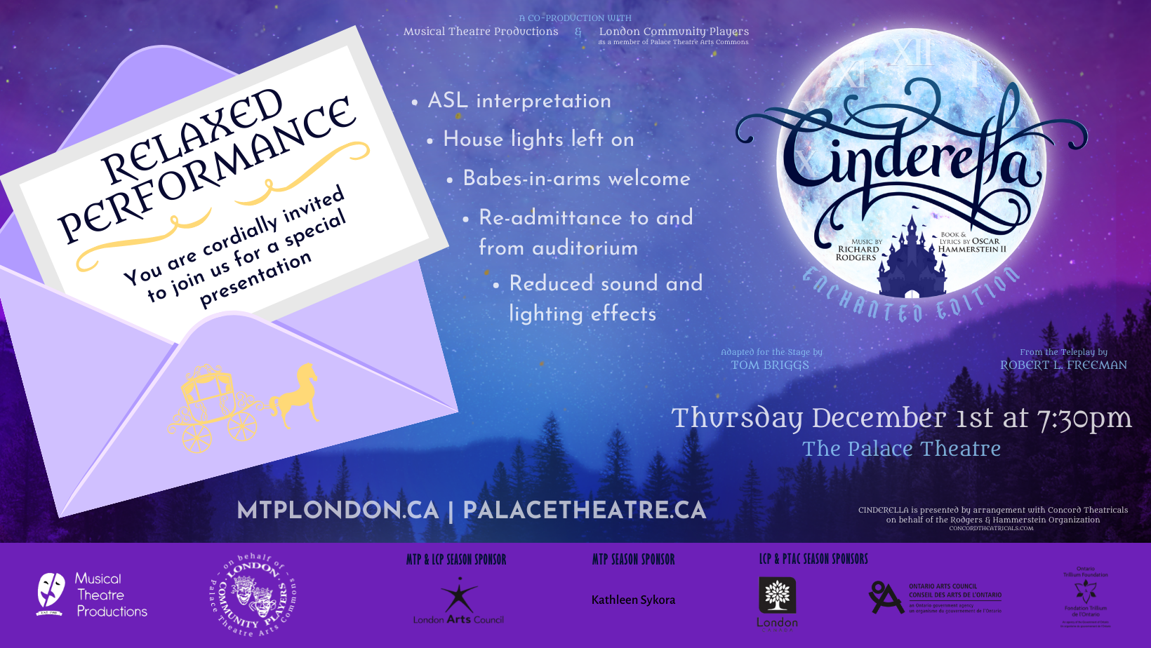 R&H’s Cinderella: Enchanted Edition — Musical Theatre Productions ...