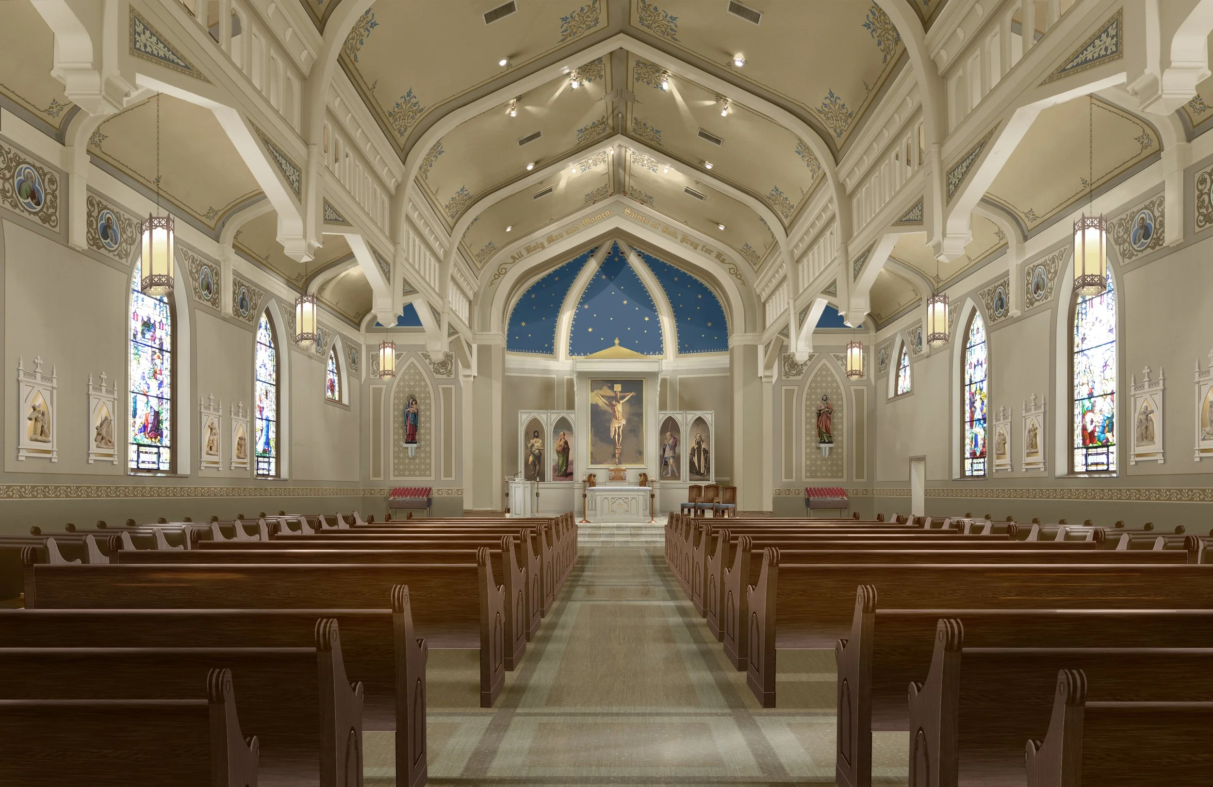 Reception Invitation — All Saints Catholic Church