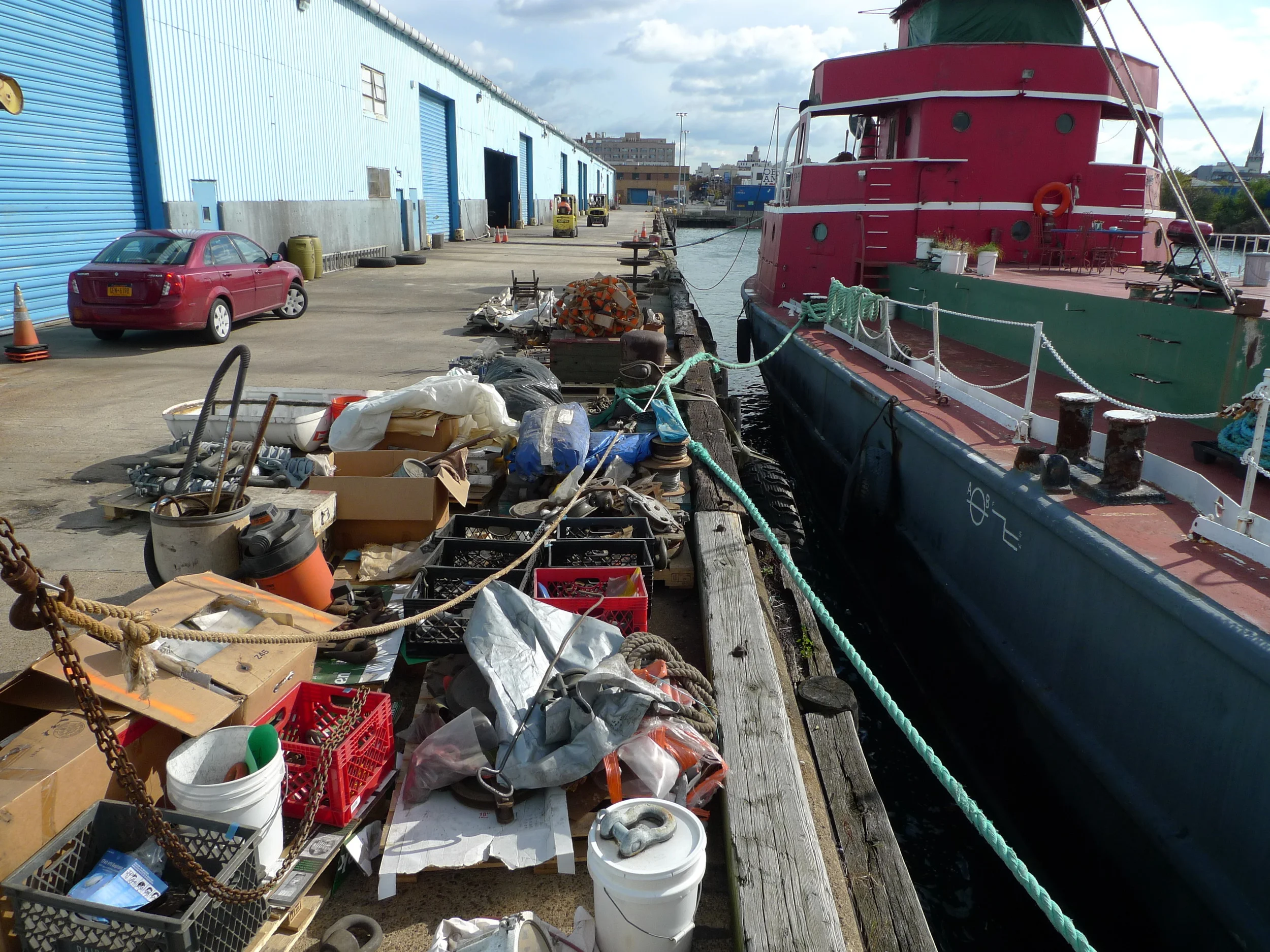 Volunteers needed! Moving more vintage marine stuff! We need to wrap ...