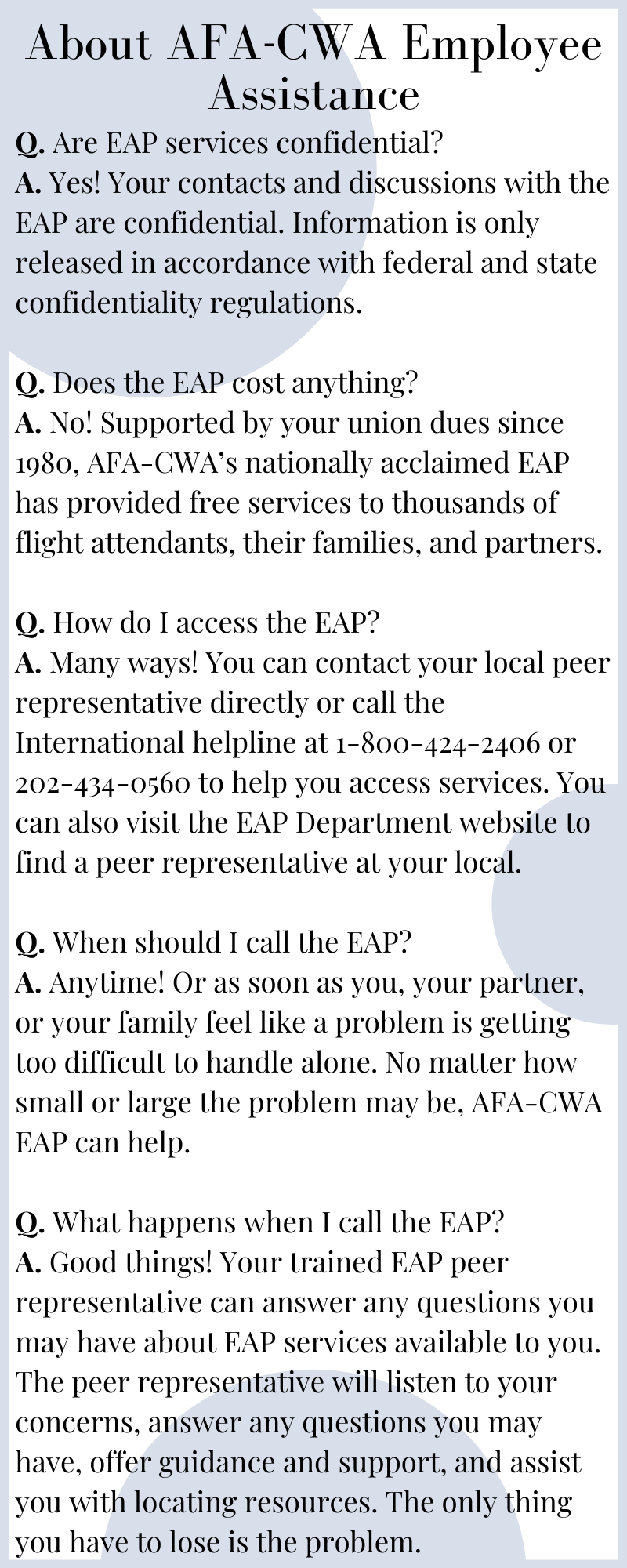 EAP Committee — AFA-CWA ENVOY AIR