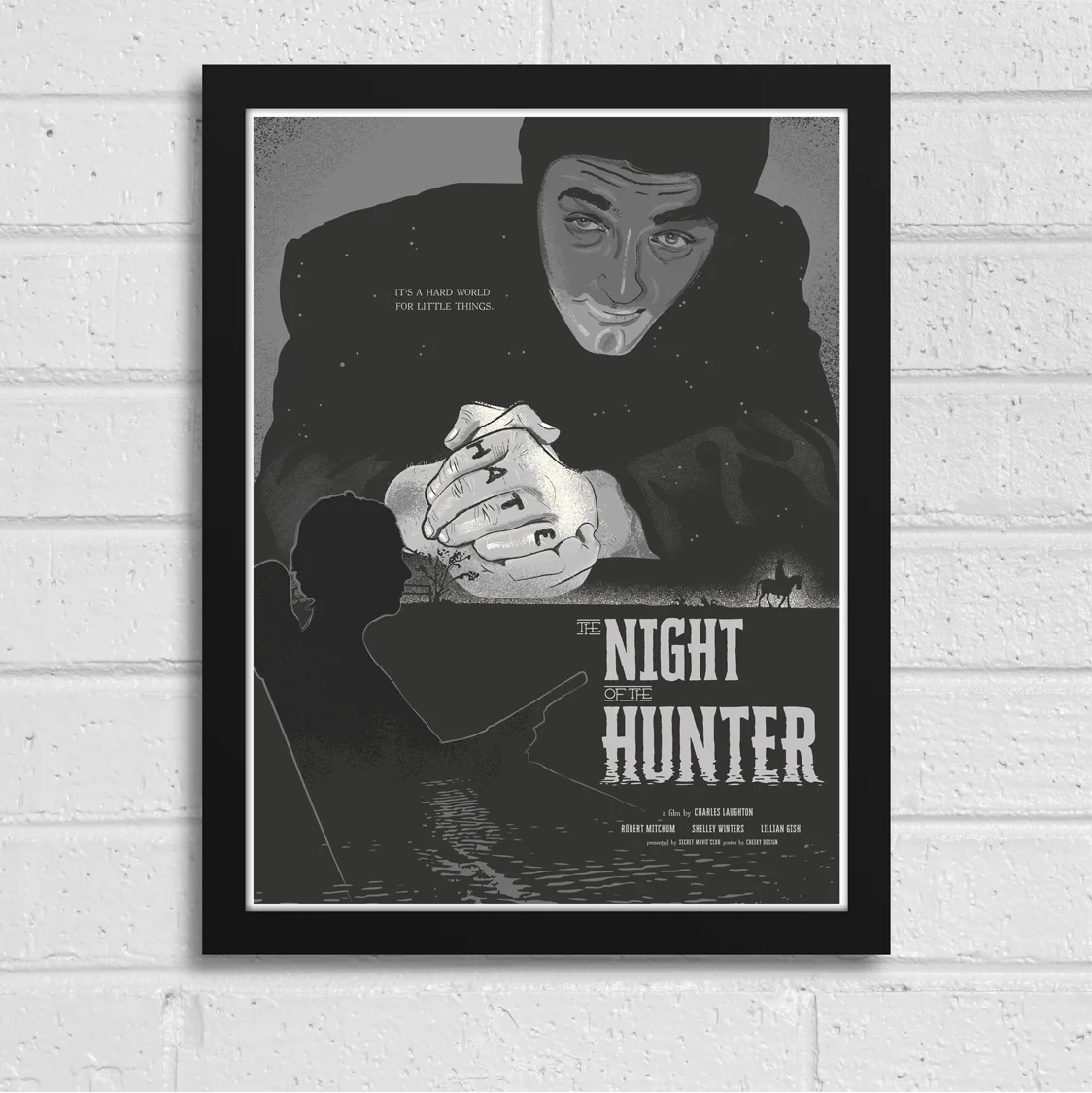 Night Of The Hunter Movie Poster
