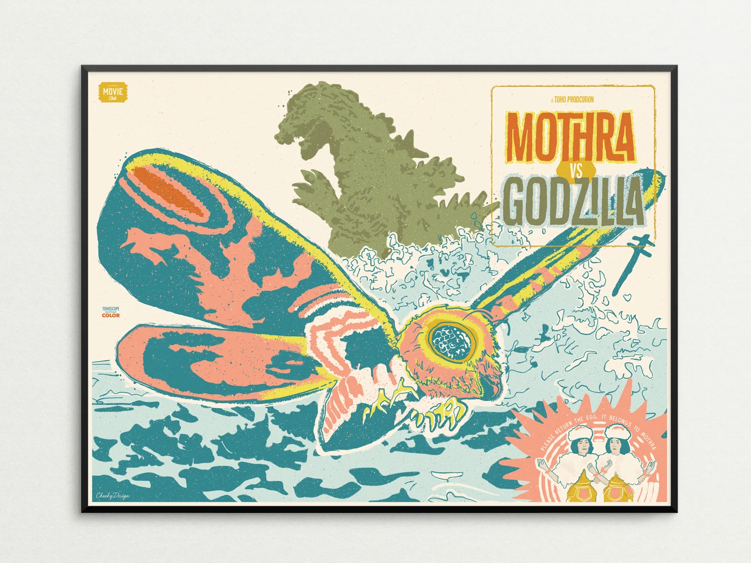 Mothra Vs Godzilla Poster