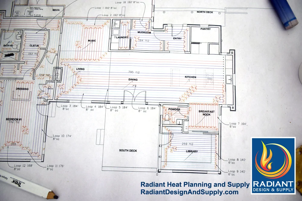 Hydronic Radiant Floor Heat Layout | Floor Roma