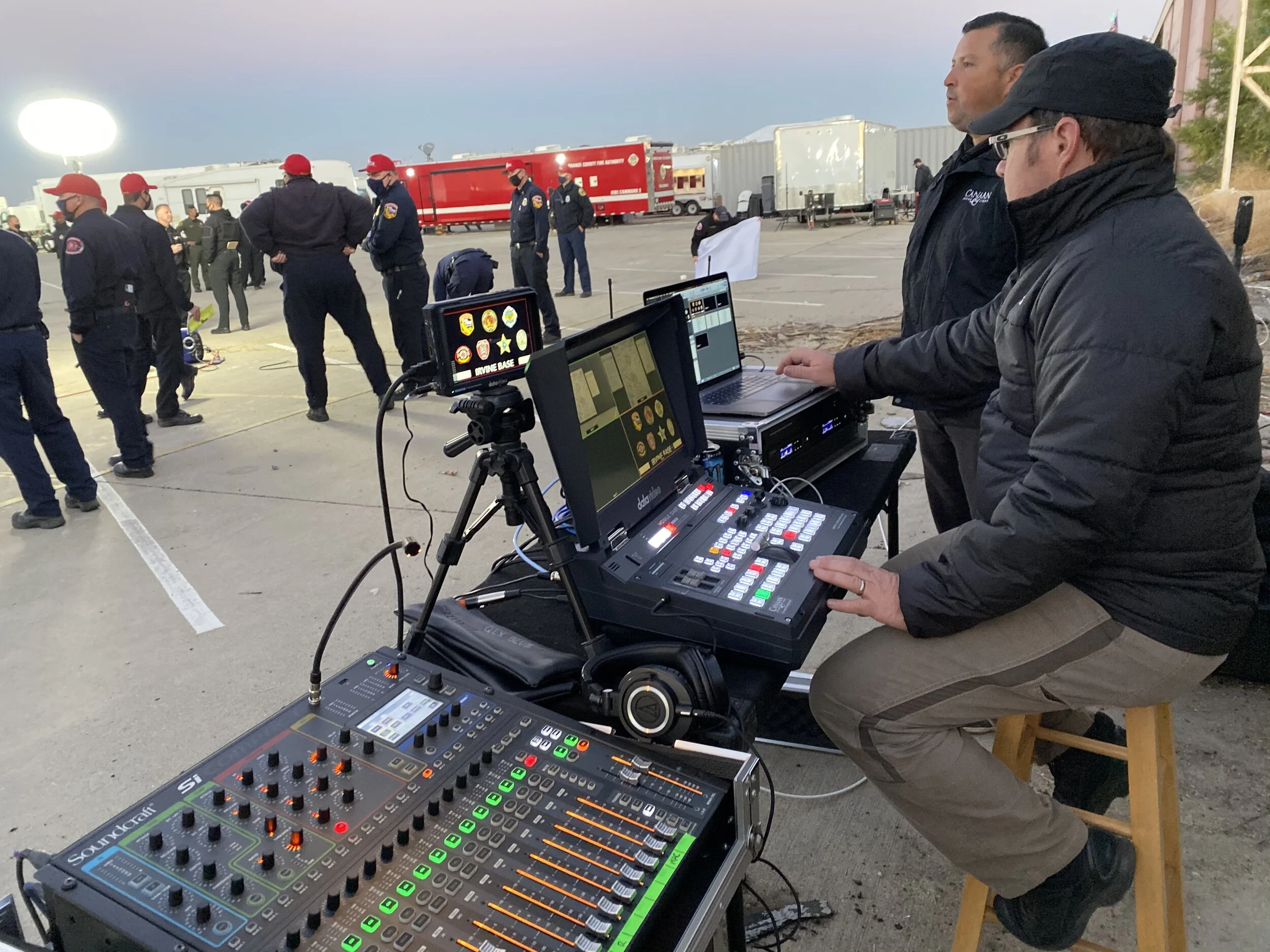 CAL-FIRE Incident Command Team 6, Silverado/Blue Ridge Fires, Orange ...