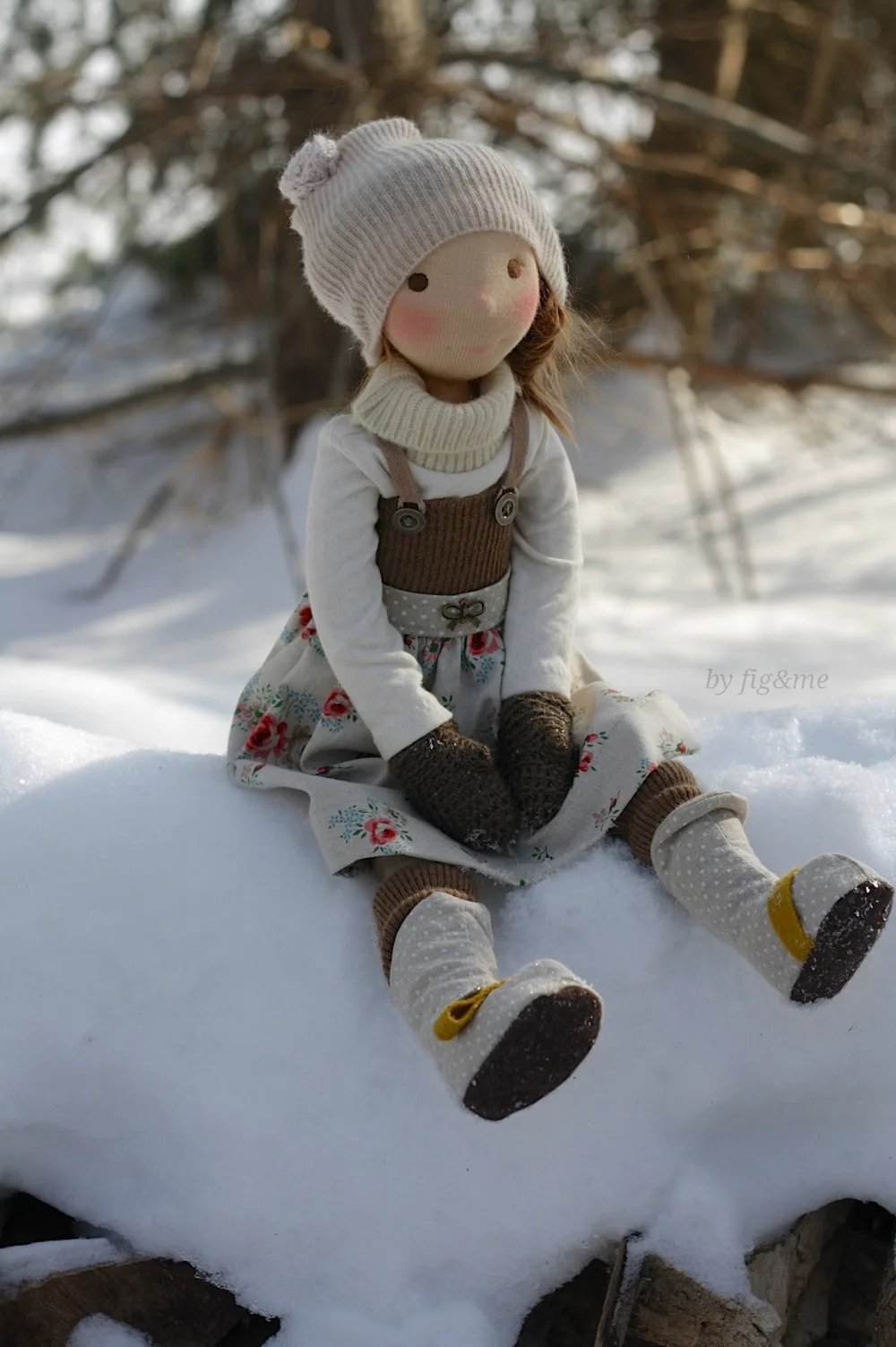 Custom spot for September 2015, a doll made just for you. — fig & me