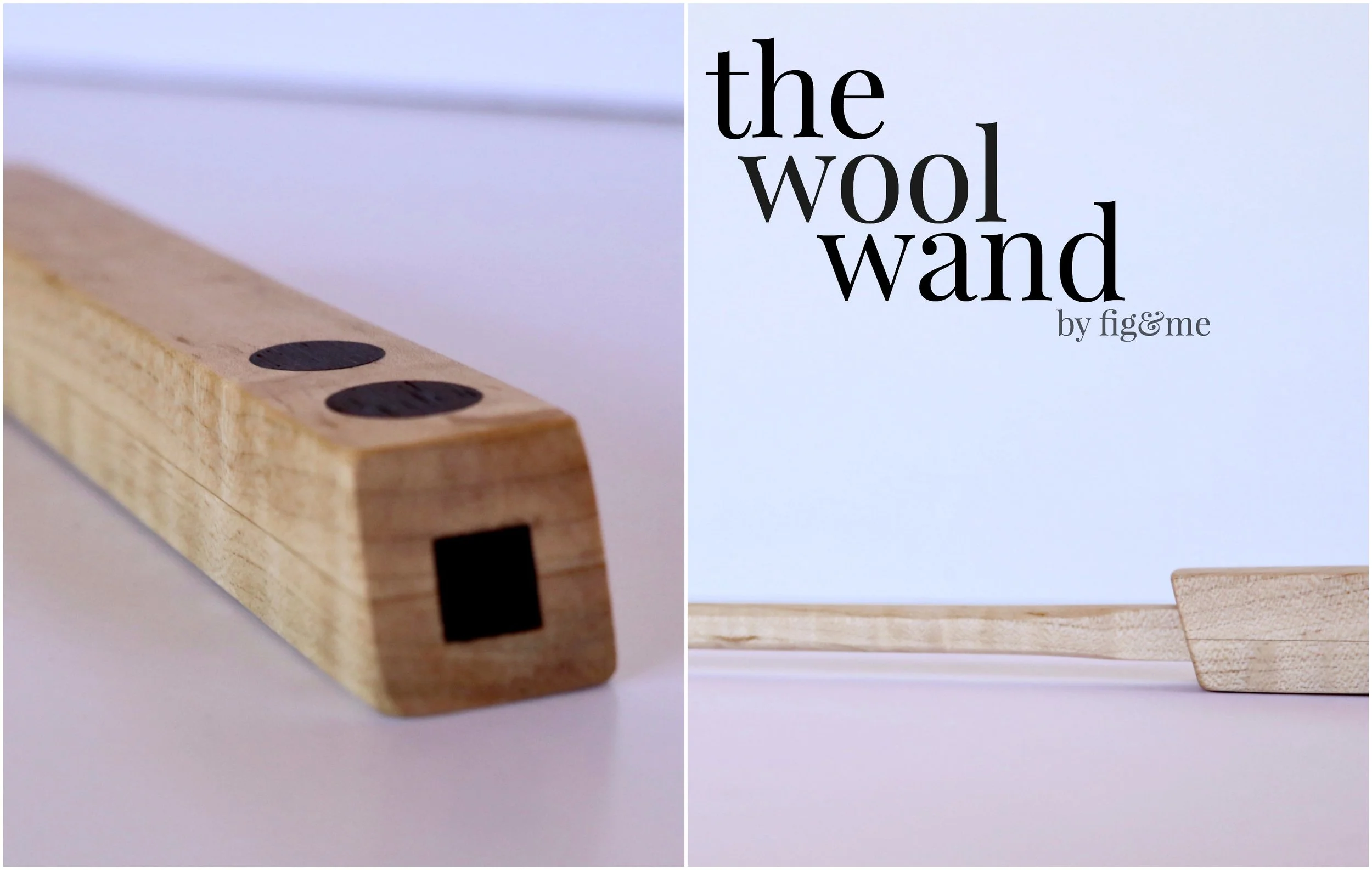 Introducing the Wool Wand, a wood tool for stuffing dolls. — fig & me