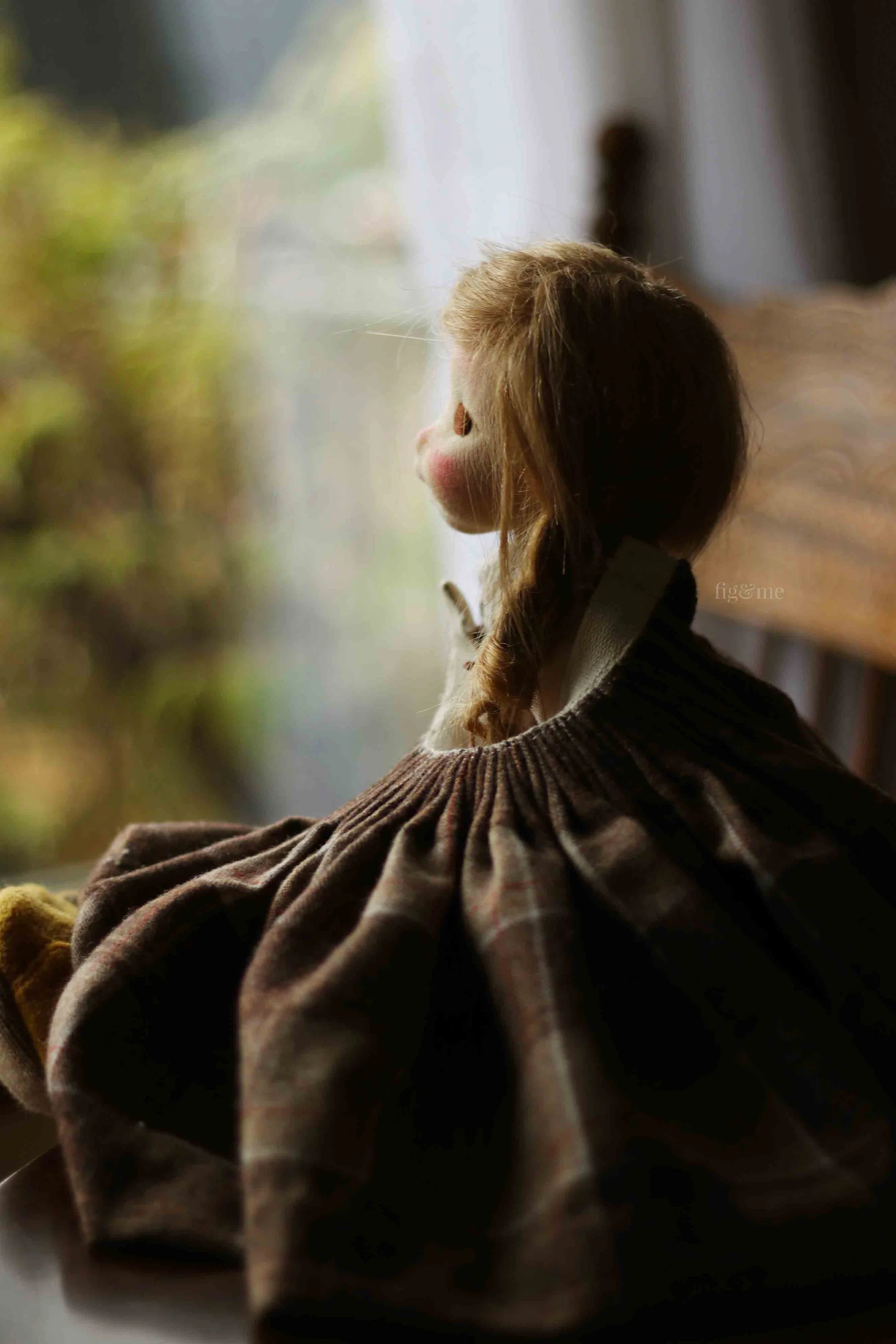 Fawn: natural fiber art doll ready to play — fig & me