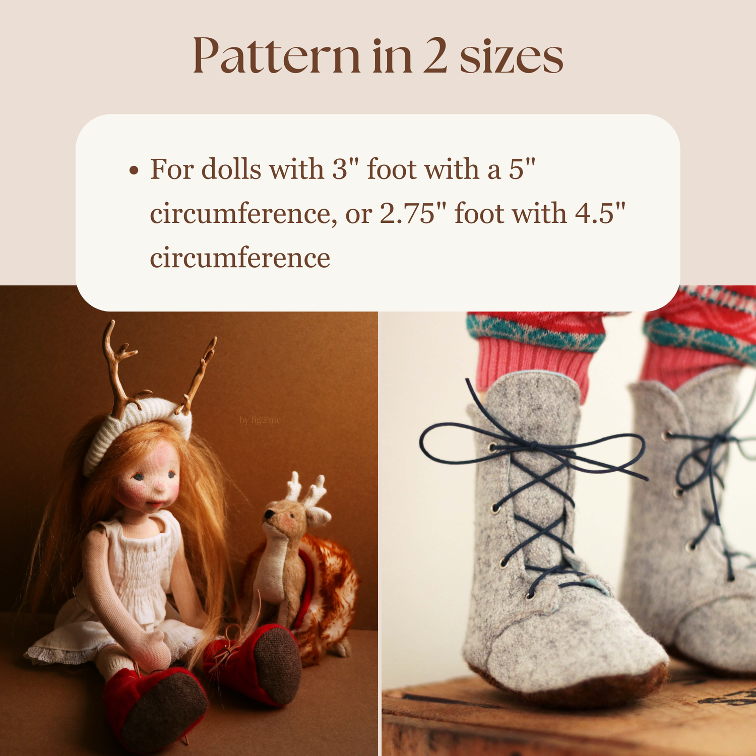 Fitted, Lace-up Boots, a New Tutorial — fig & me