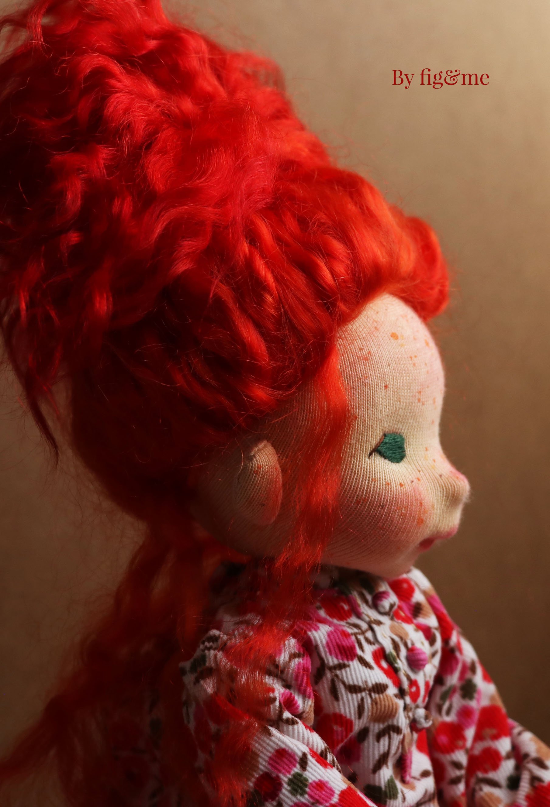 Art Doll Lily Rosehip by Fig and Me — fig & me