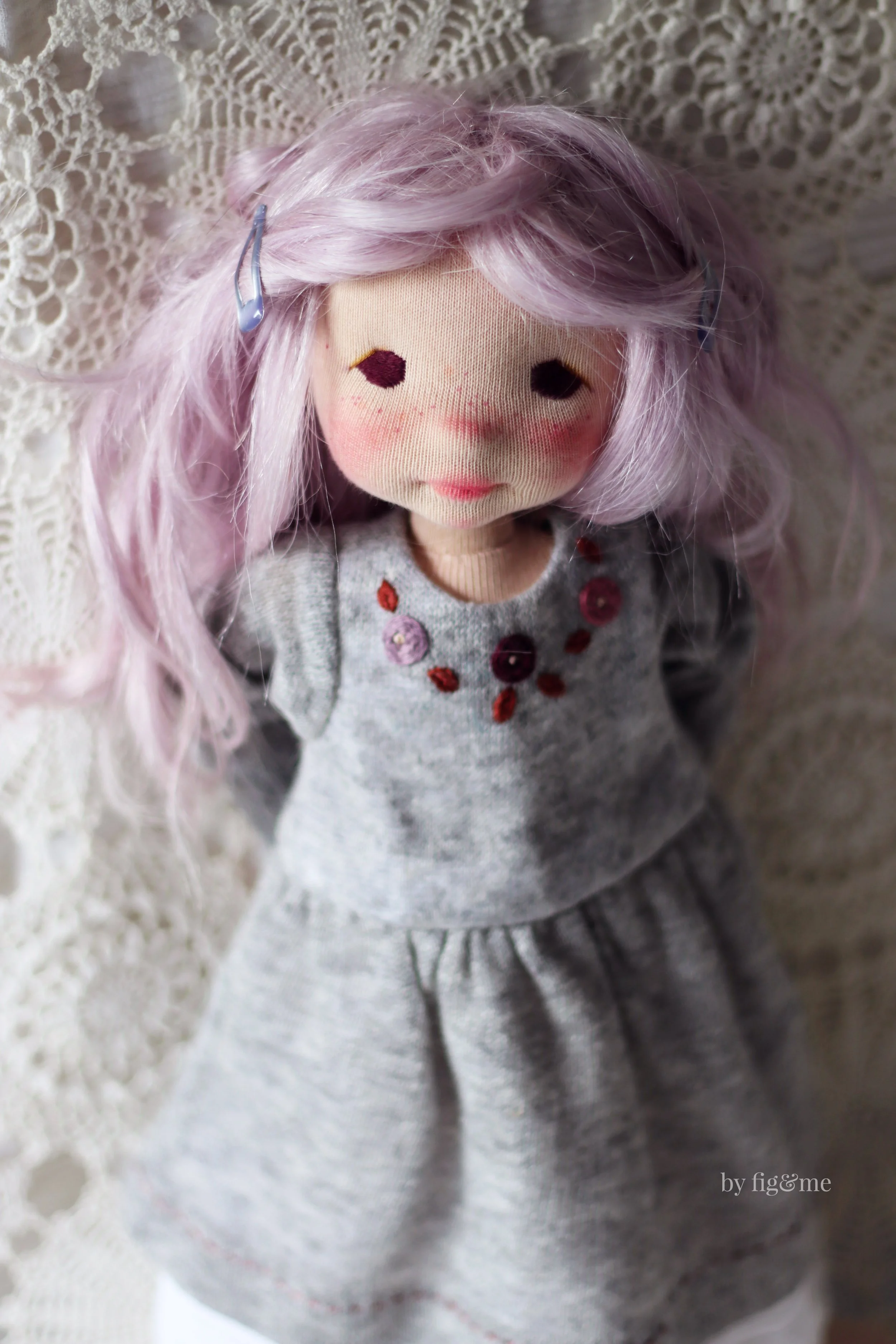 Story, a Natural Fiber Art Doll — fig & me