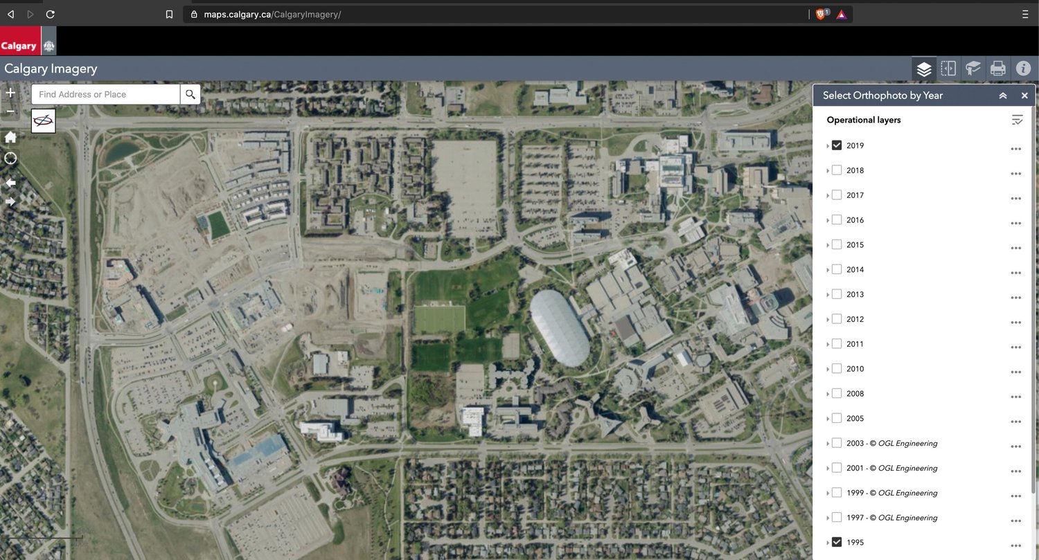 Calgary Alberta: Aerial Photos Past & Present — Everyday Tourist