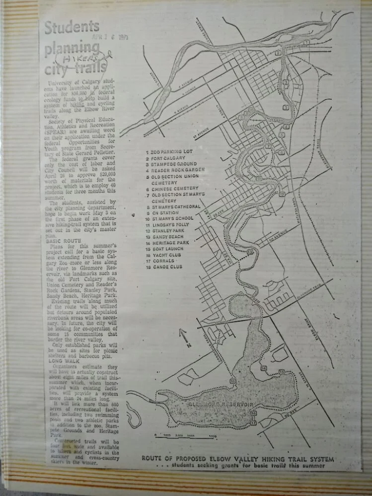 Calgary's Elbow River Trail: The Summer of ‘71 — Everyday Tourist