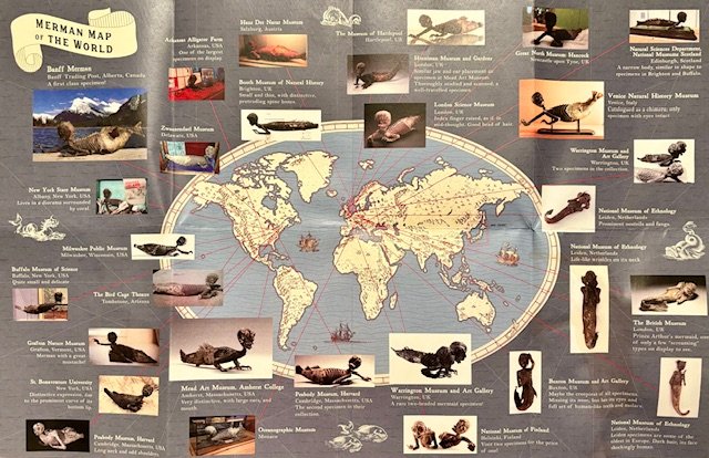 Banff: Merman Map of the World — Everyday Tourist