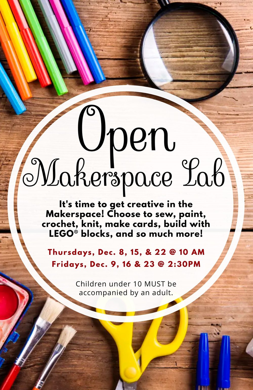 Open Makerspace Lab — Martin Public Library